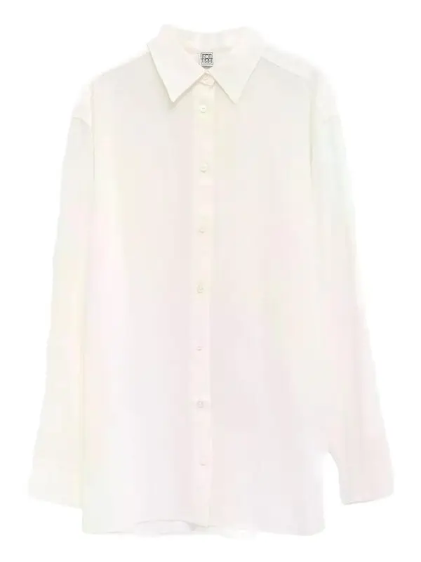 TOTEME Classic Collar Shirt - White