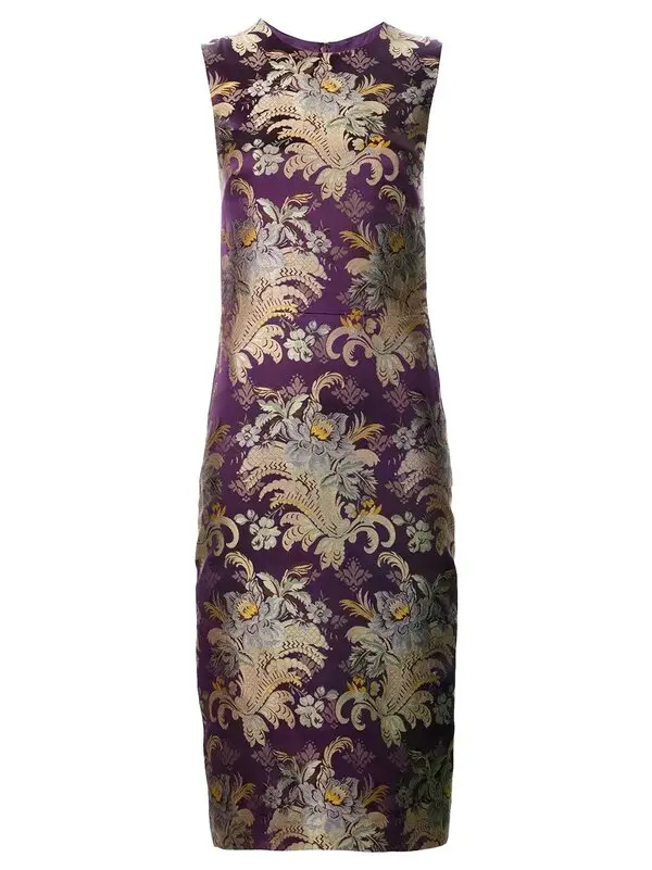 Ralph Lauren Floral Print Dress - Pink