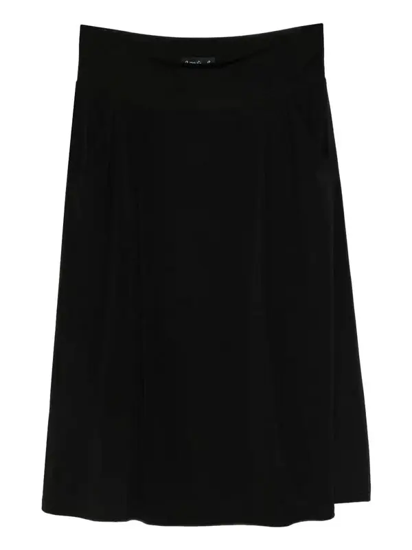 AGNÈS B. Jersey Skirt - Black