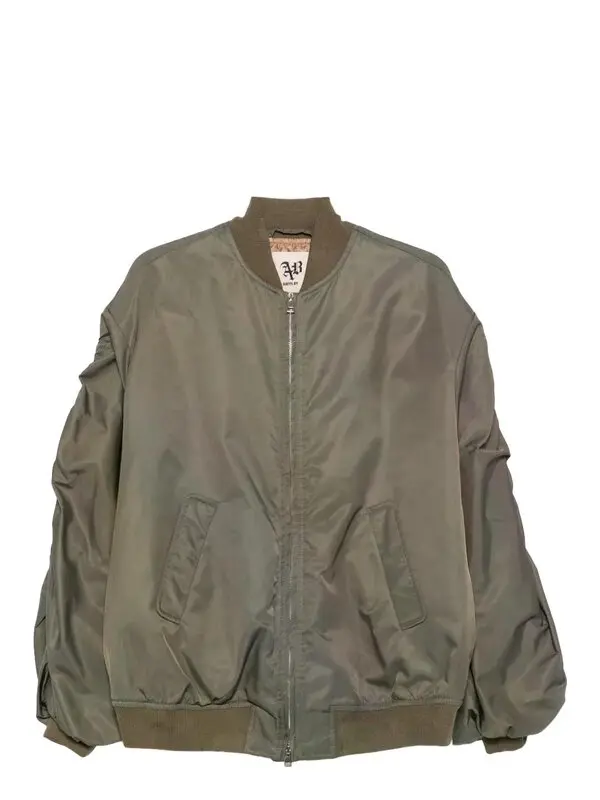 ANIYE BY Zip-up Bomber Jacket - Green