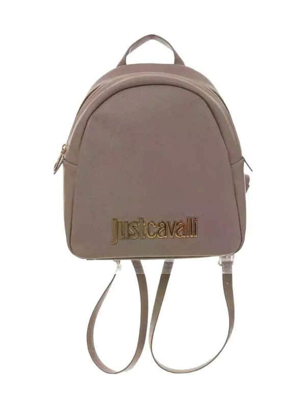 Just Cavalli Logo Backpack - Brown