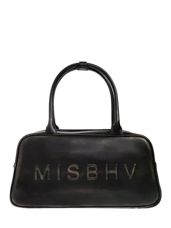 MISBHV Embossed-logo Tote - Black