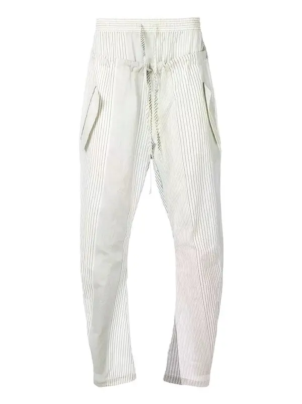 LOST & FOUND RIA DUNN Double Waist Trousers - White