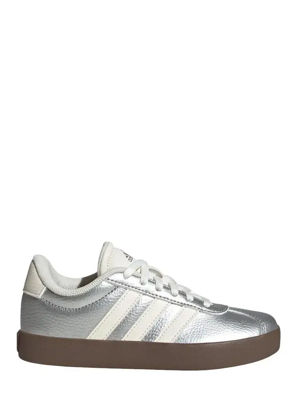 Adidas Vl Court 3.0 Sneakers - Silver Metallic/off White/gum