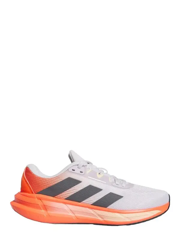 Adidas Questar 3 Athletic Sneakers - Dash Grey/grey Five/semi Impact Orange