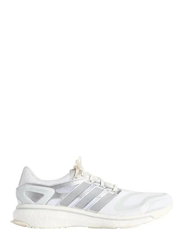 Adidas Boost Kith Sneakers - White/black/silver Metallic