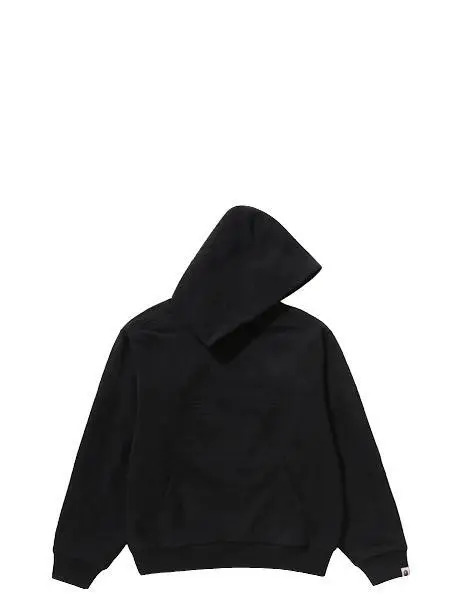 BAPE Padded Shark Cropped Fit Pullover Hoodie - Black