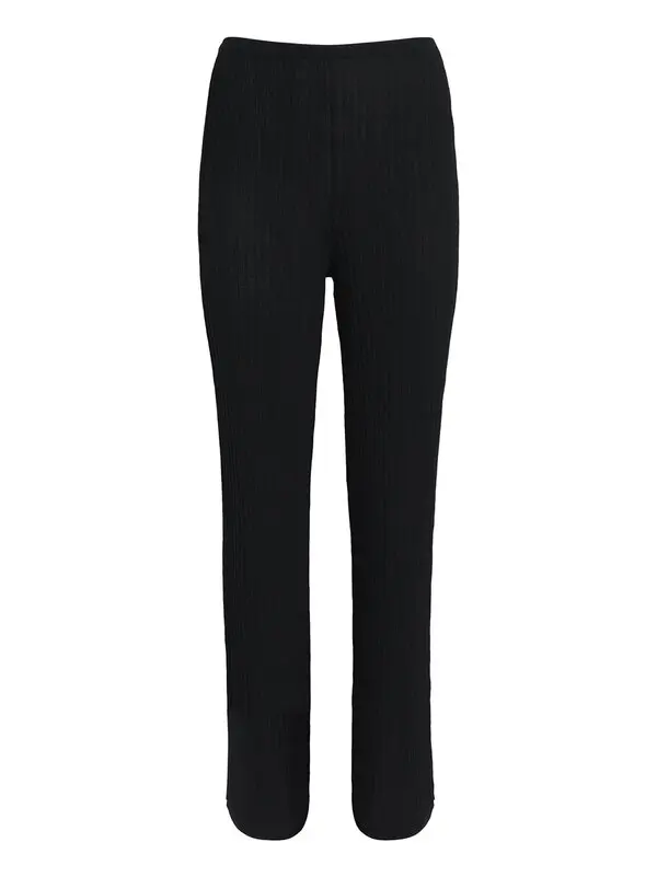 SKIMS Sheer Knit Sweatpants - Black