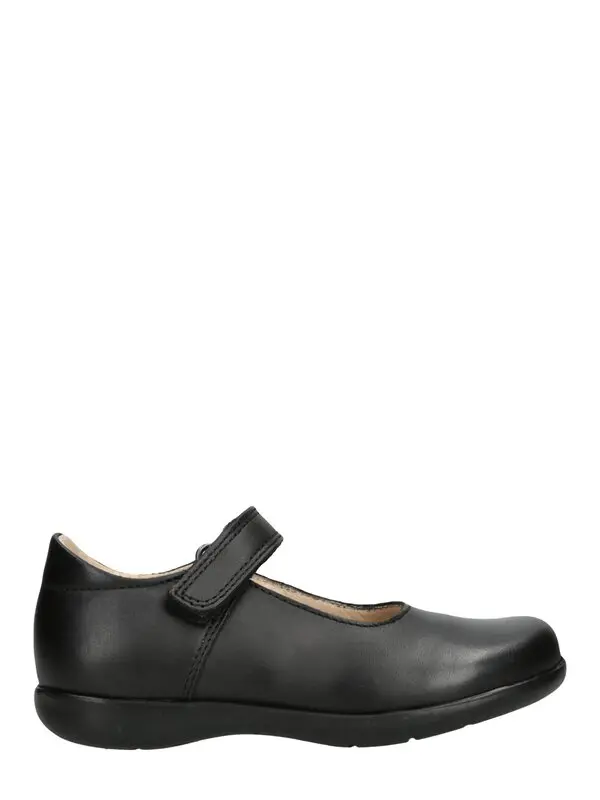Trotters Leather Emily School Shoes - Black