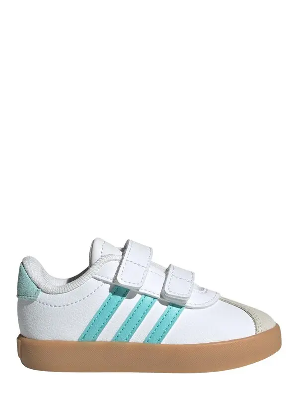 Adidas Vl Court 3.0 Sneakers - Cloud White/flash Aqua/alumina