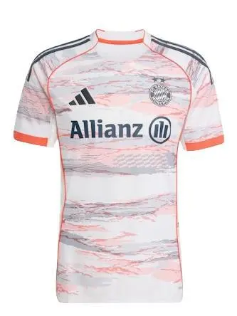 Adidas Fc Bayern 25/26 Away Jersey - White