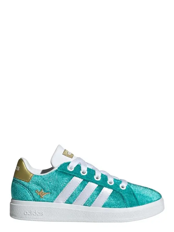Adidas Grand Court 2.0 Disney Jasmine - Pure Teal/cloud White/gold Metallic
