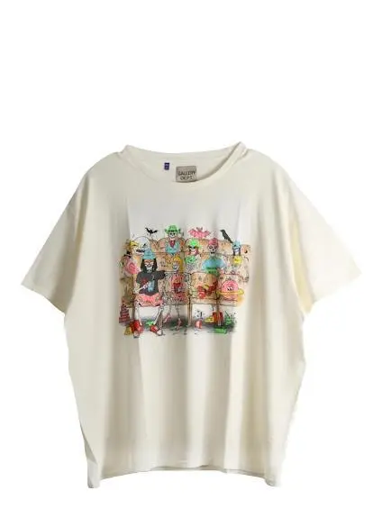 GALLERY DEPT. Skeleton Beach Theatre Tee Shirt - Archival White