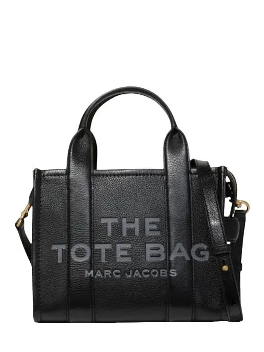 Marc Jacobs The Small Leather Tote Bag - Black