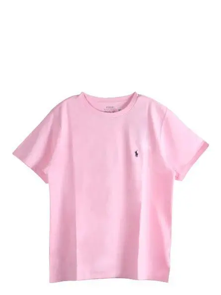 Polo Ralph Lauren Short Sleeve Cotton Crewneck T-shirt - Carmel Pink