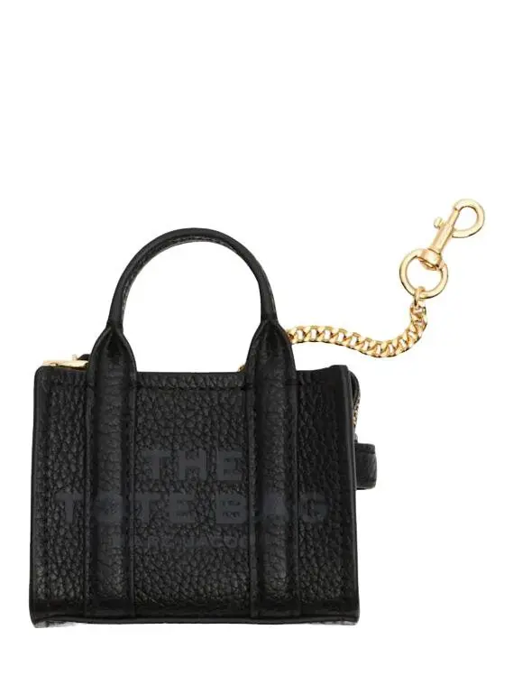 Marc Jacobs The Nano Tote Charm Bag - Black