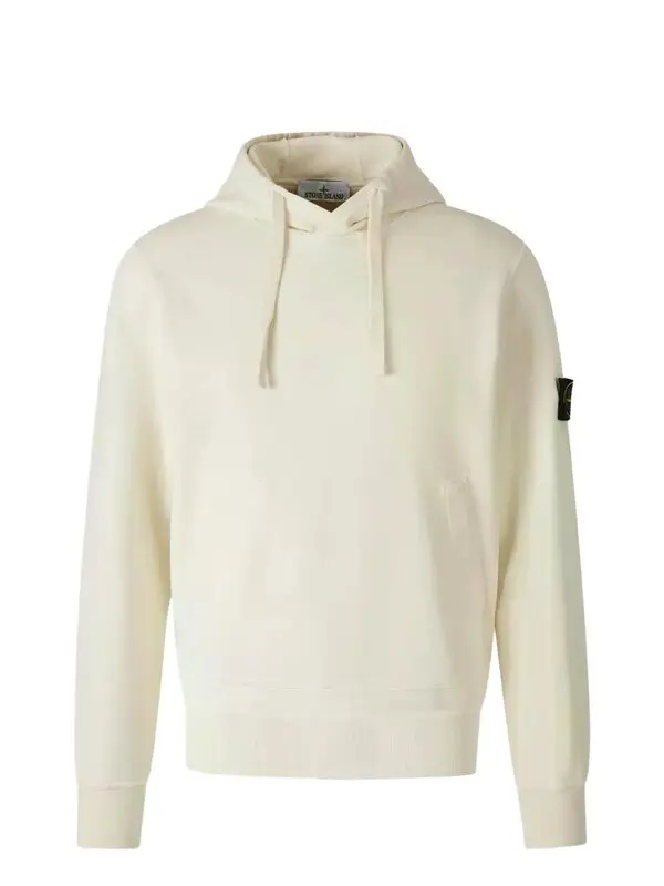 Stone Island Compass-motif Hoodie - Neutrals