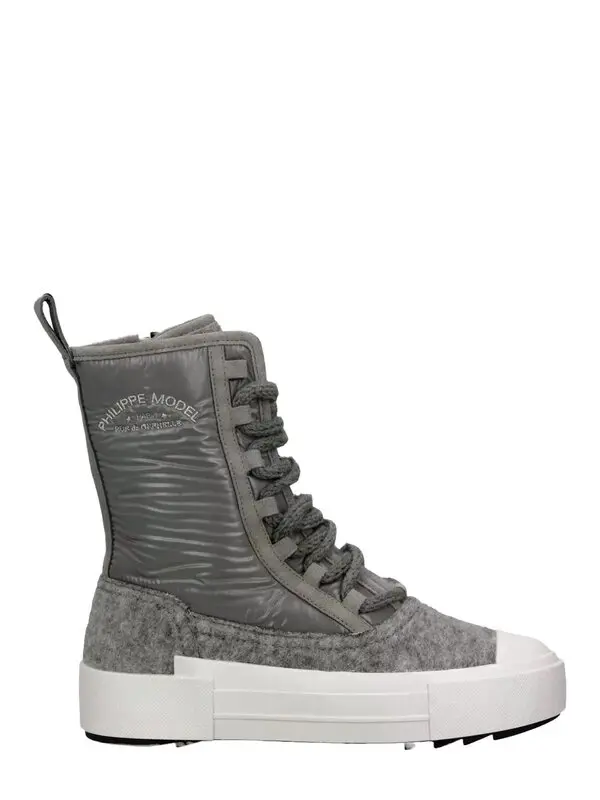 Philippe Model Paris Haute Sneakers - Grey
