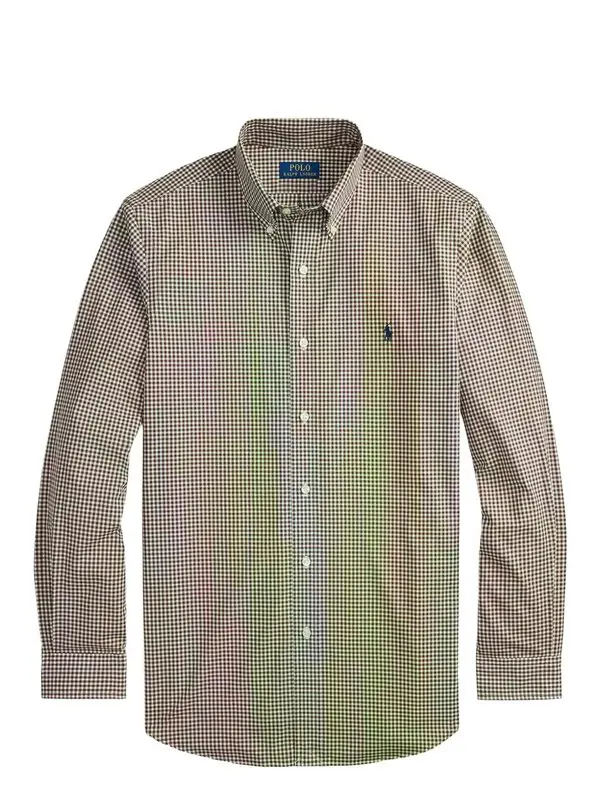 Polo Ralph Lauren Gingham Long-sleeve Shirt - Brown