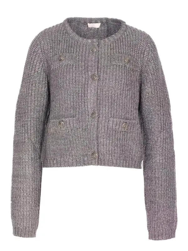 Liu Jo Button Cardigan - Grey