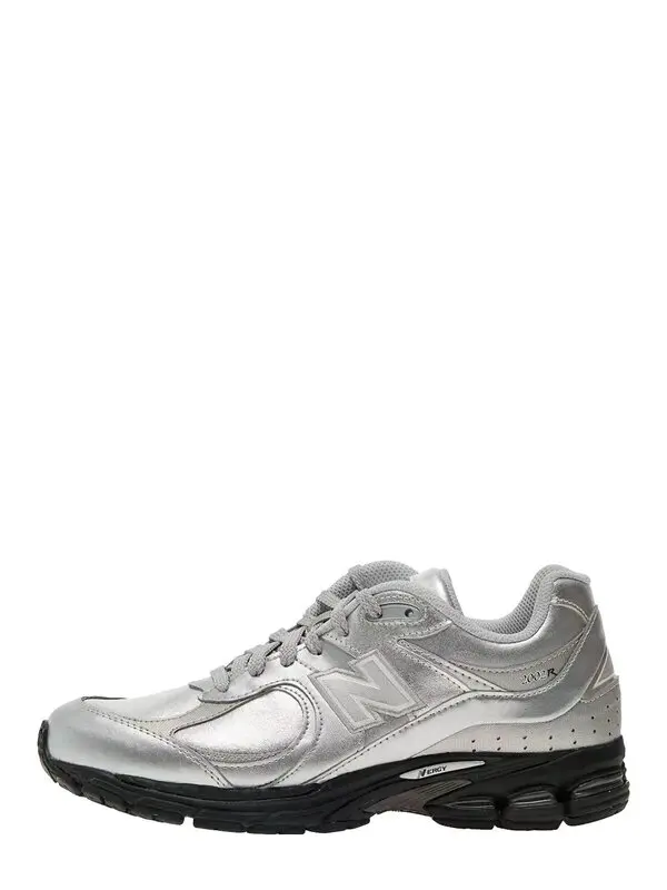 NEW BALANCE 2002r Leather Sneakers - Silver