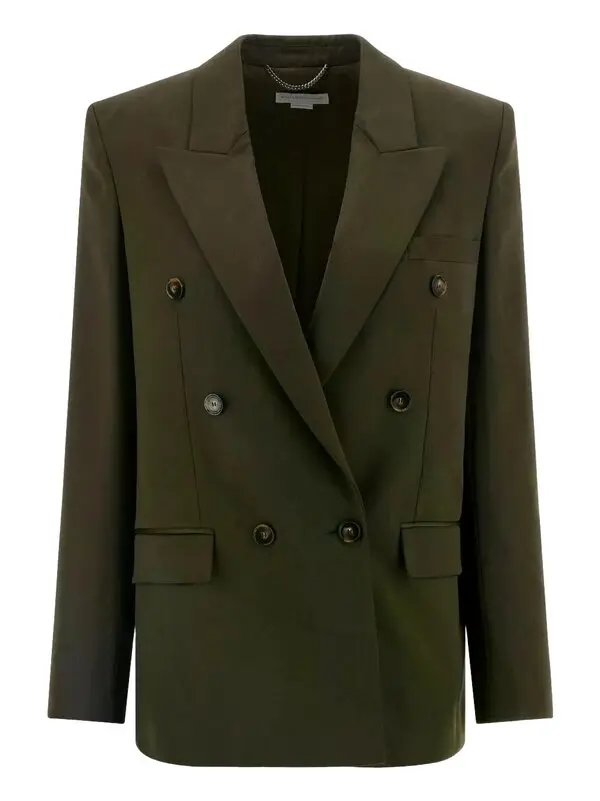 Stella McCartney Double-breasted Blazer - Green
