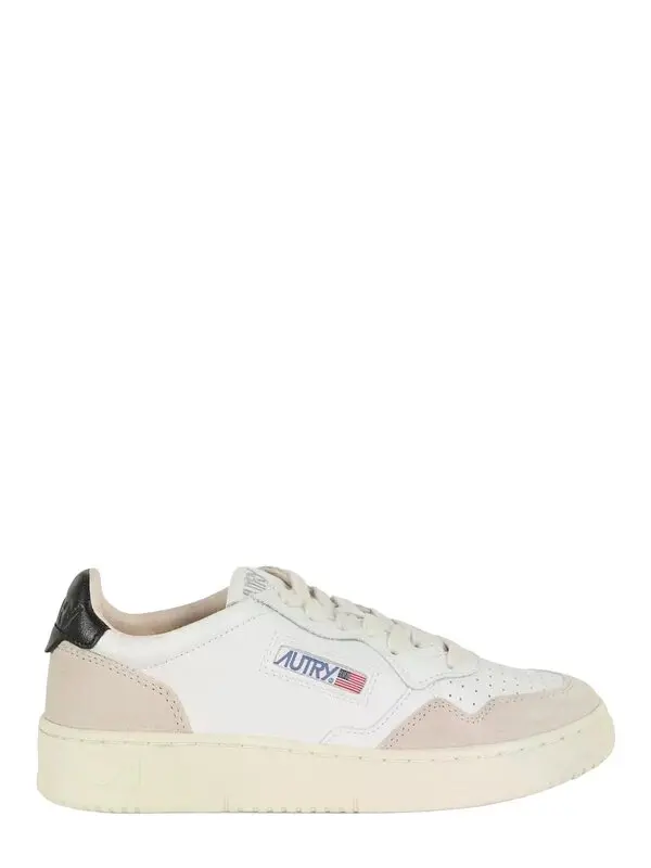 AUTRY Medalist Leather Sneakers - Neutrals
