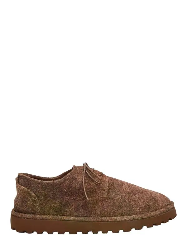 Marsèll Lace-up Suede Derby Shoes - Brown