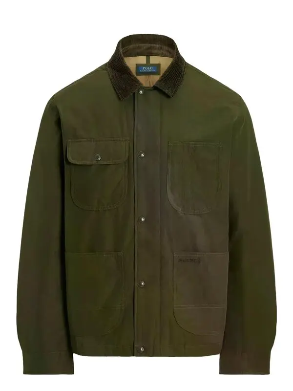 Polo Ralph Lauren Corduroy-collar Insulated Jacket - Green