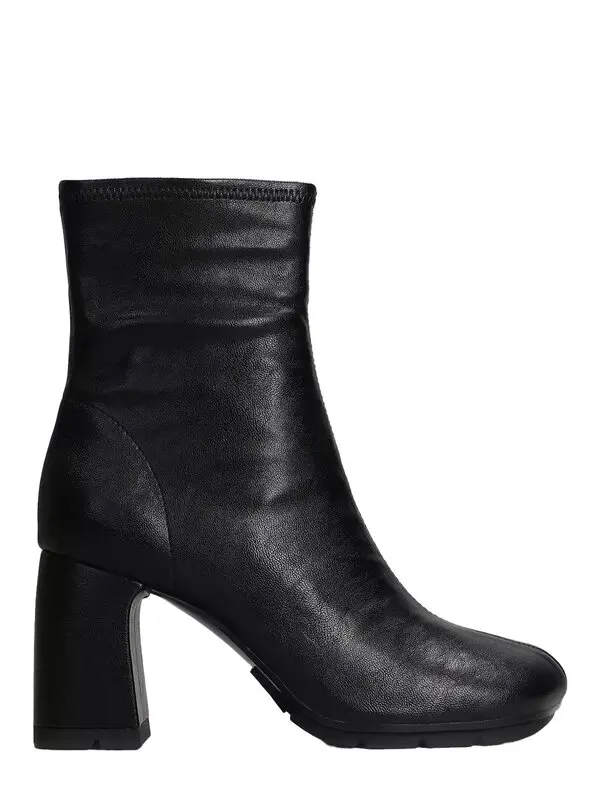 Ash 80mm Leather Boots - Black