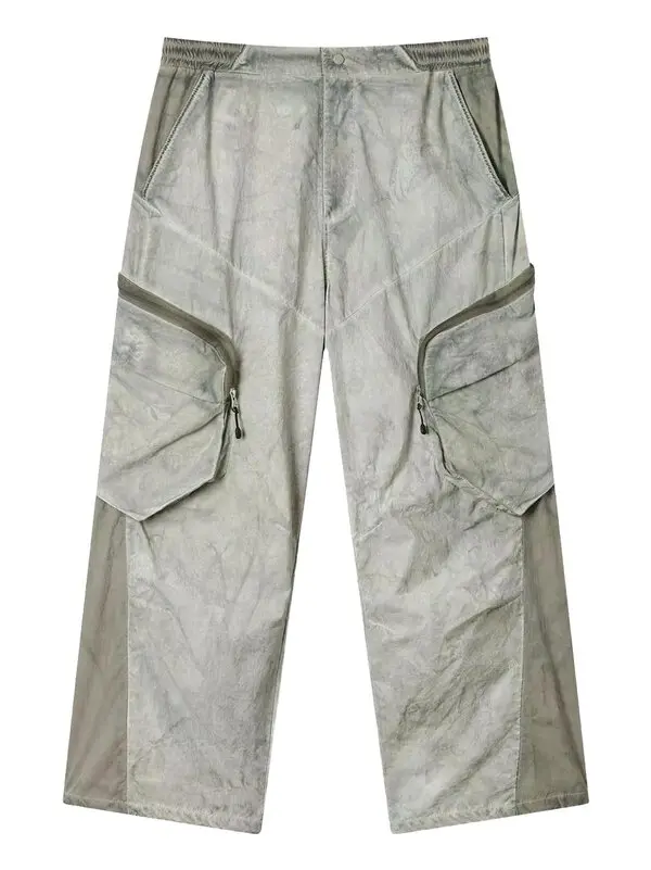 FIVE CM Cargo-pocket Elasticated Trousers - Grey