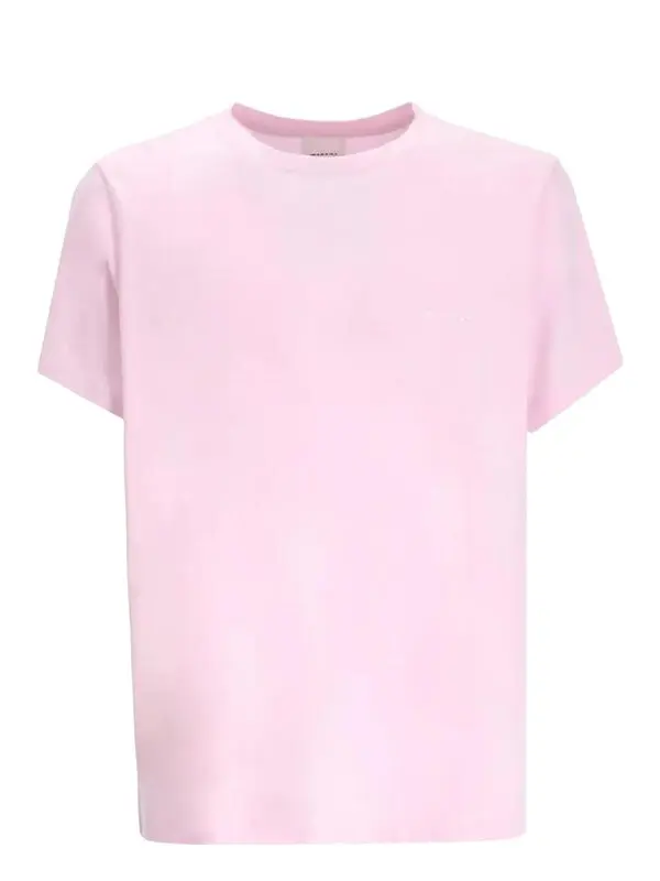MARANT Zaffern Cotton Crew-neck T-shirt - Pink