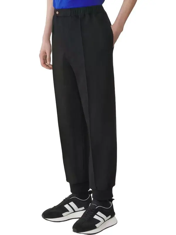 LANVIN Drawstring Trousers - Black