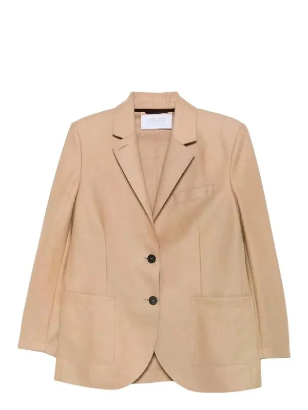 Harris Wharf London Patch-pocket Buttoned Blazer - Neutrals