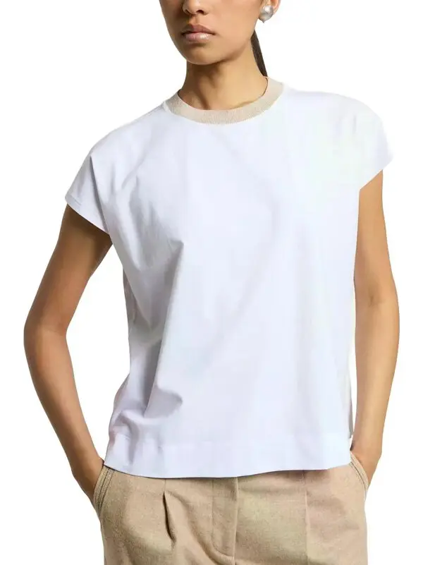 Peserico Crew-neck T-shirt - White