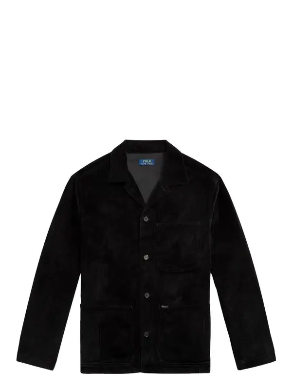 Polo Ralph Lauren Corduroy Long-sleeve Shirt Jacket - Black