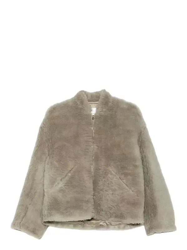 Christian Wijnants Juli Zip-front Jacket - Neutrals