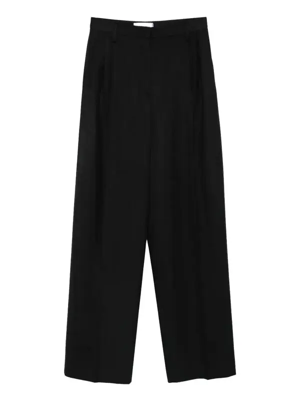 Christian Wijnants Pleated-front Trousers - Black