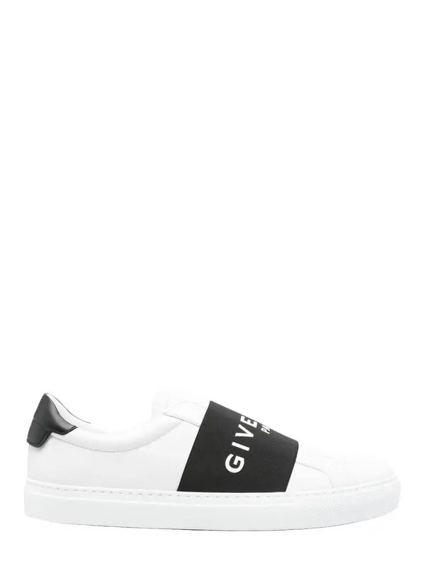 Givenchy Calf Leather Slip-on Sneakers - White
