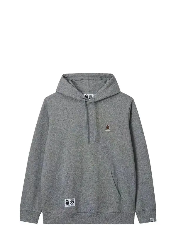 FINGERCROXX Embroidered Hoodie - Grey