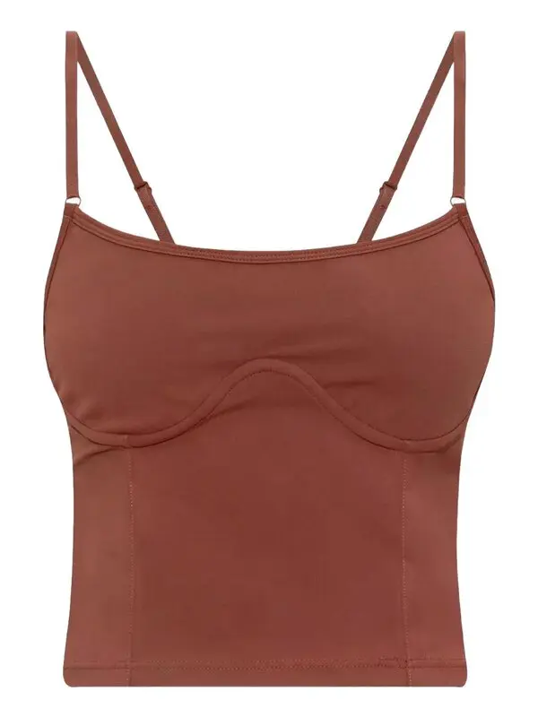 RETHINKIT STUDIOS Underwired Strap Top - Brown