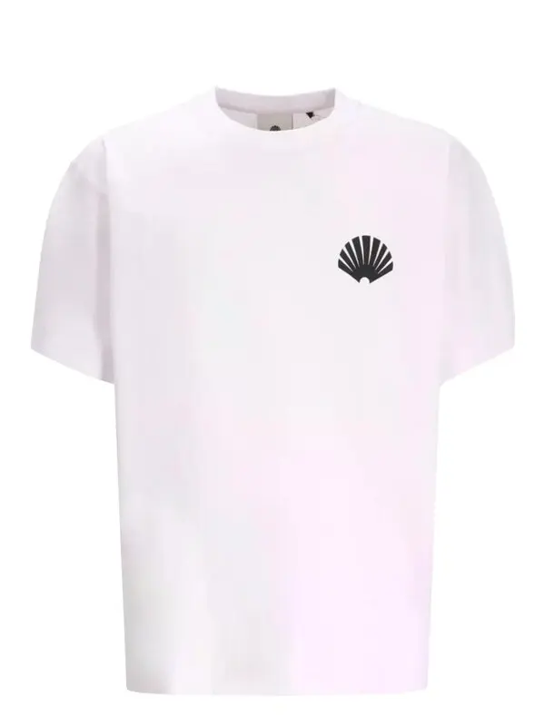 NEW AMSTERDAM Shell Logo T-shirt - White