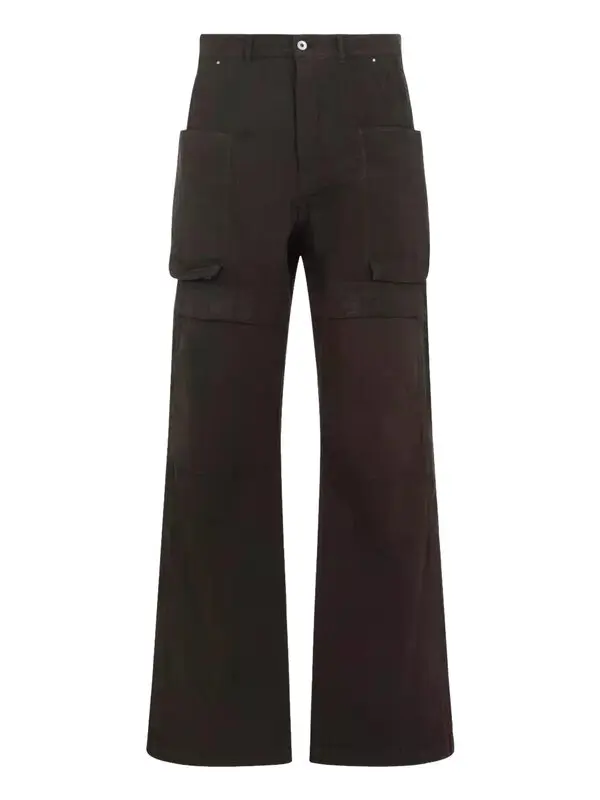 Rick Owens Double-pocket Straight-leg Trousers - Brown