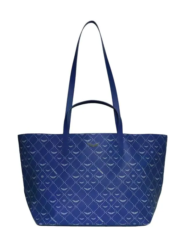 Zadig&Voltaire Monogram Z Xl Tote Bag - Blue