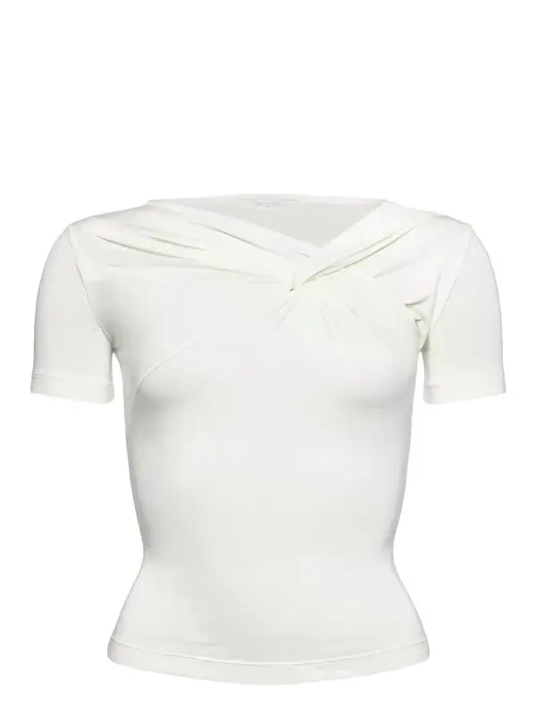 ERES Anna Short-sleeved Top - White