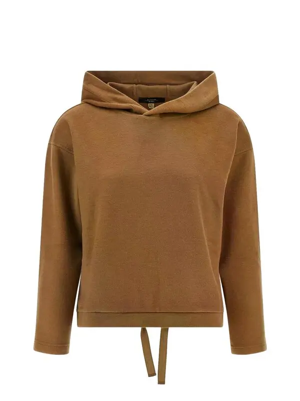 Max Mara Oscuri Drawstring Hoodie - Brown
