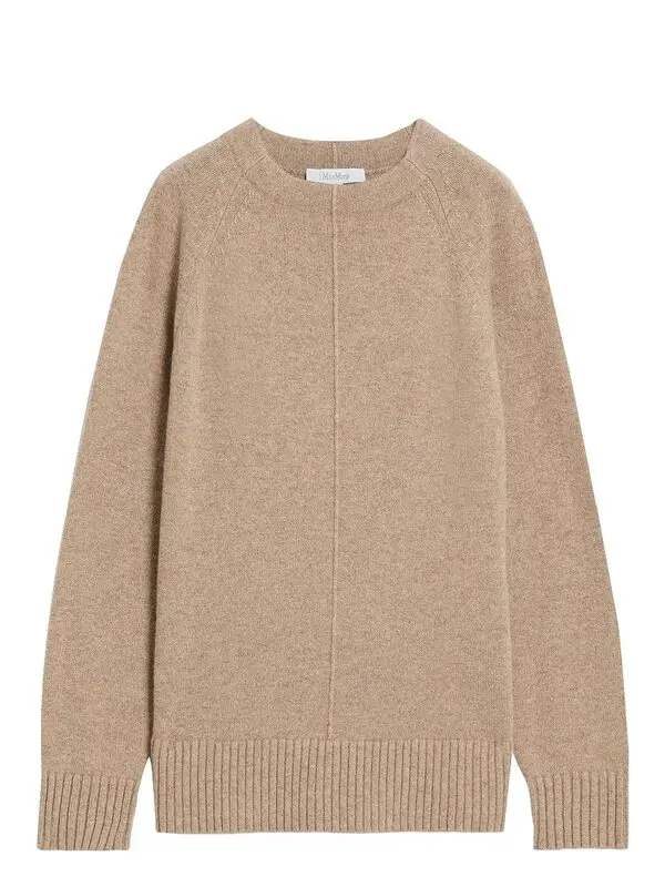 Max Mara Tolmin Cashmere Sweater - Light Brown