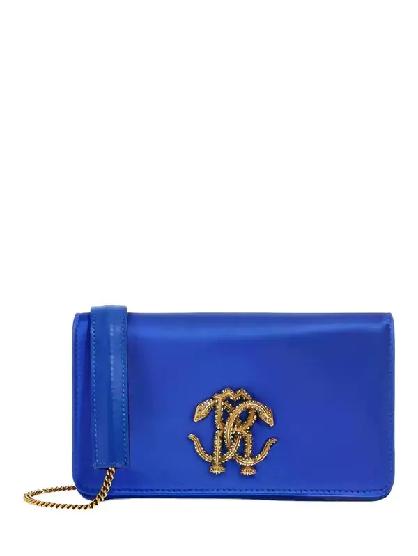 Roberto Cavalli Chain-detail Shoulder Bag - Blue