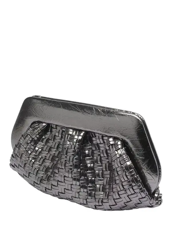 THEMOIRE Magnetic-closure Clutch - Silver
