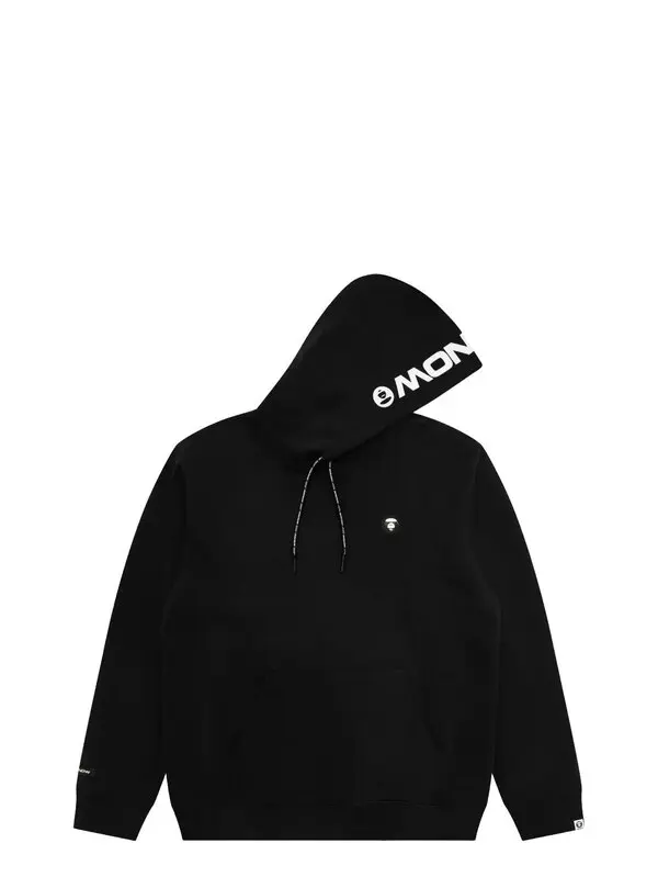 AAPE BY *A BATHING APE® Long-sleeve Hooded Sweatshirt - Black